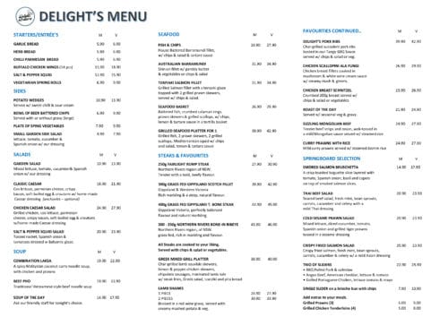 Delights Brasserie